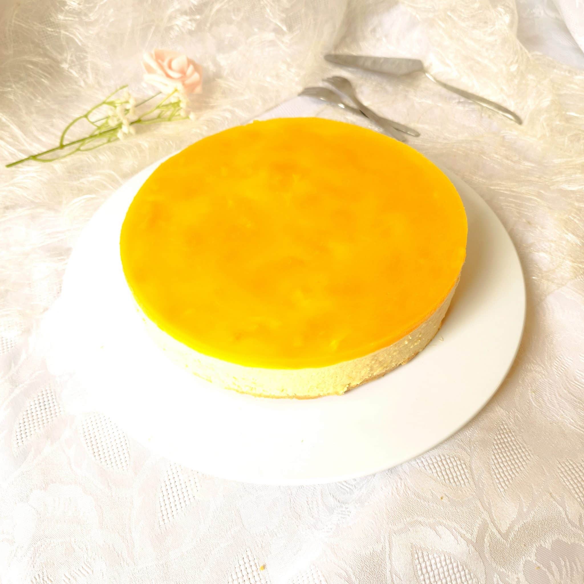 Erfrischende Mango-Torte ohne Backen für den Sommer - Simones Backideen