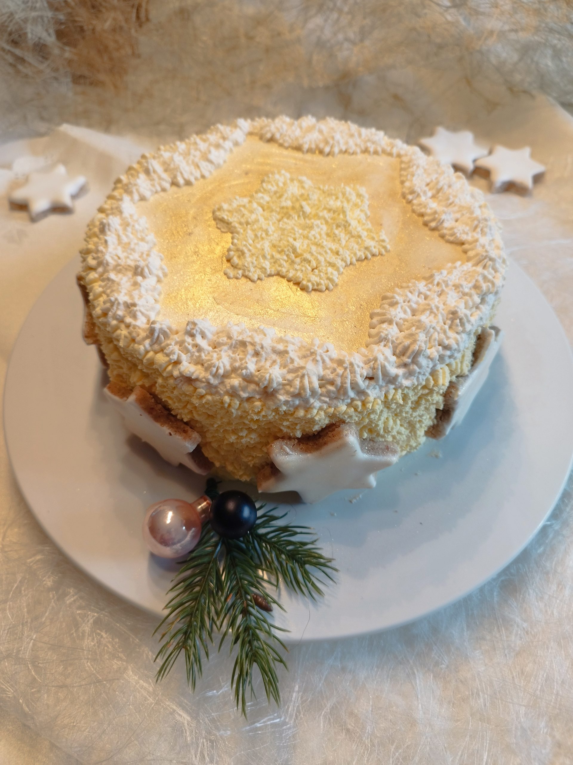 Zimtstern- Torte - Simones Backideen