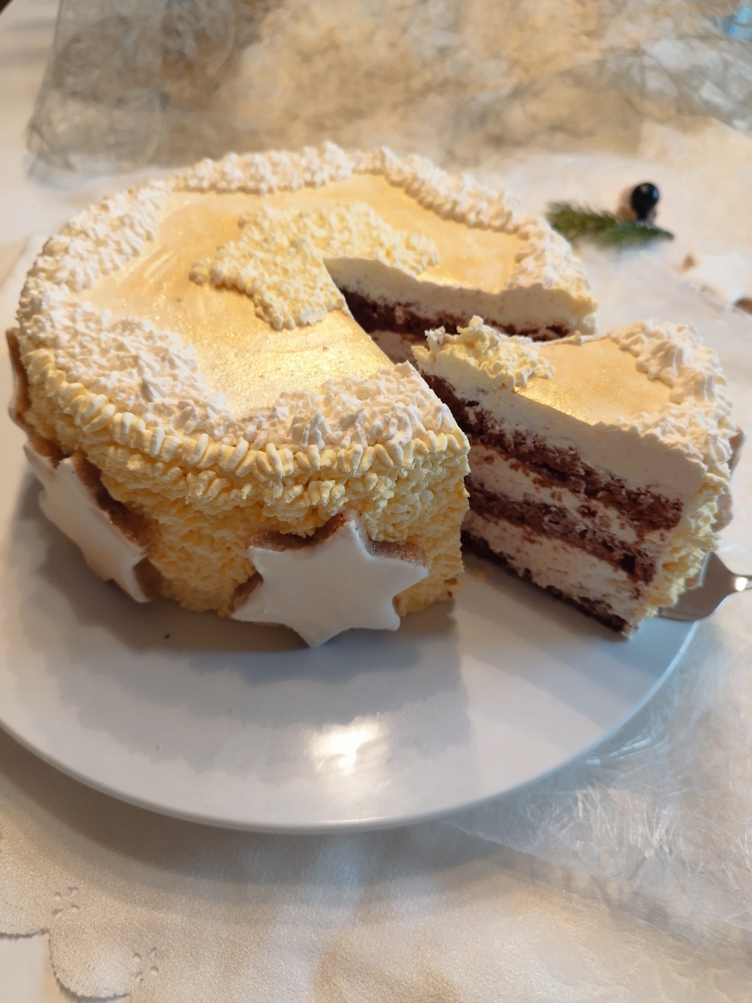 Zimtstern- Torte - Simones Backideen