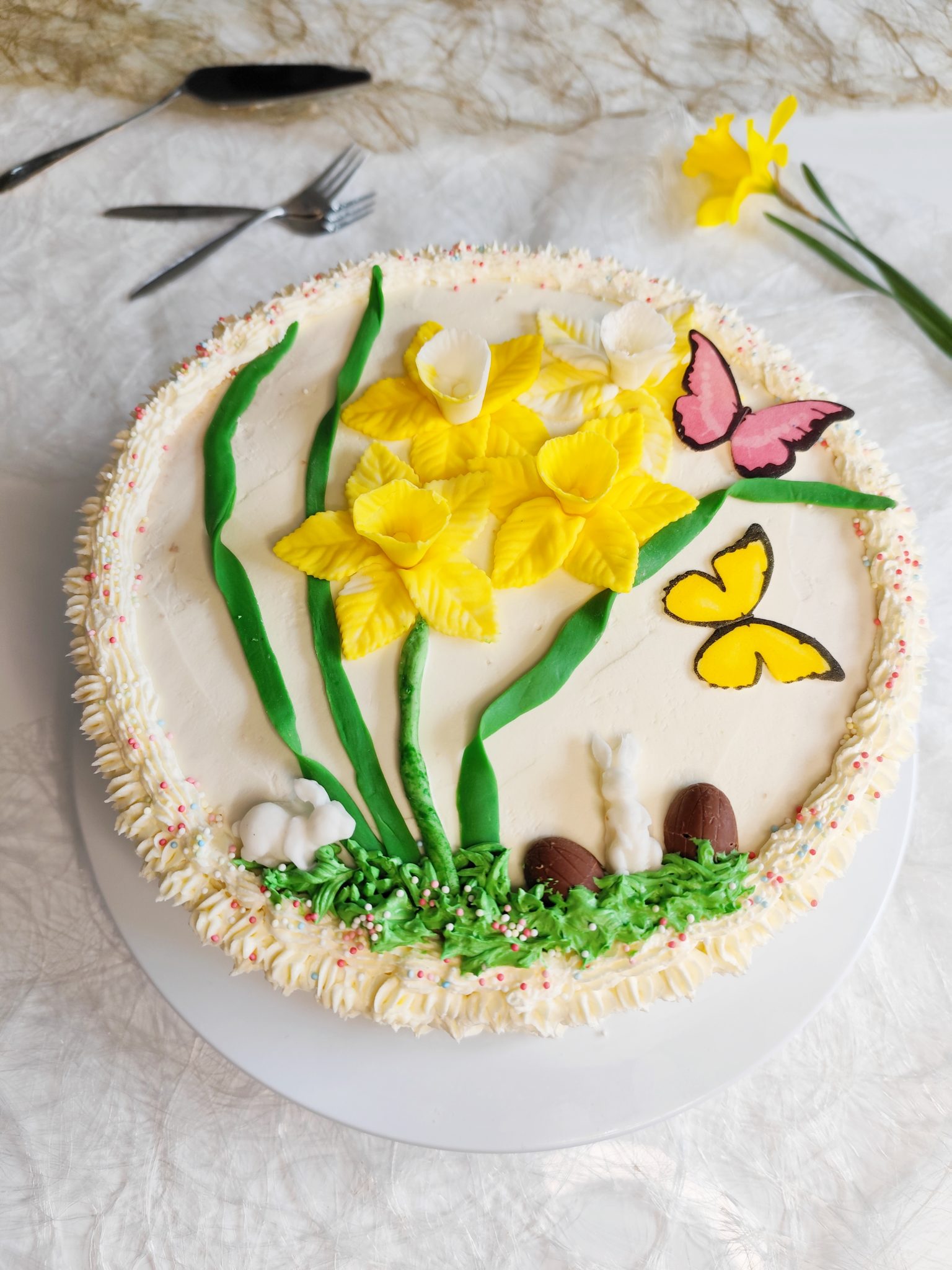 Vanillecreme Torte - Simones Backideen